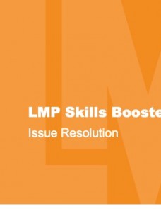 Issue Resolution Process Booster PowerPoint | Labor Management Partnership
